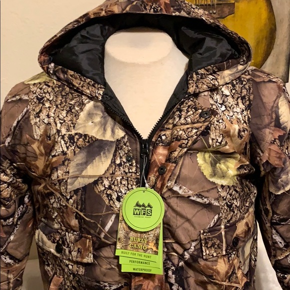 Burly | Jackets & Coats | Burly Hoodie Jacket Nwt | Poshmark